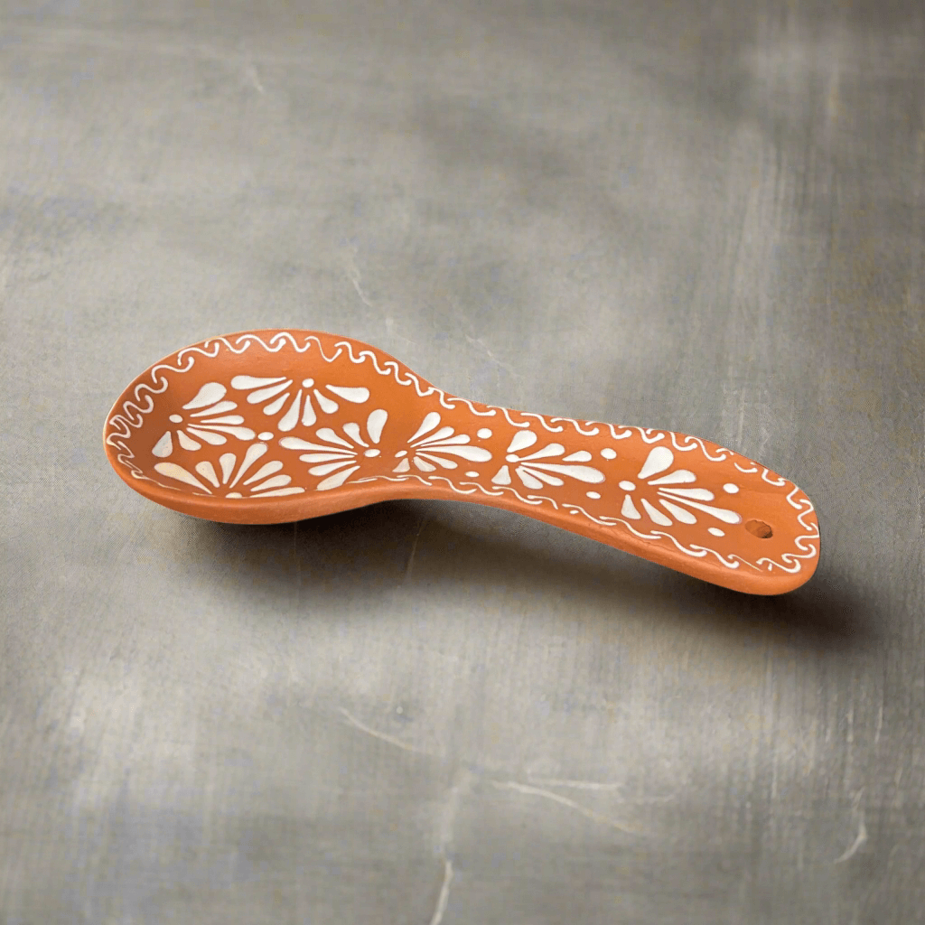 Mexican Talavera Spoon Rest | Handmade & Colorful